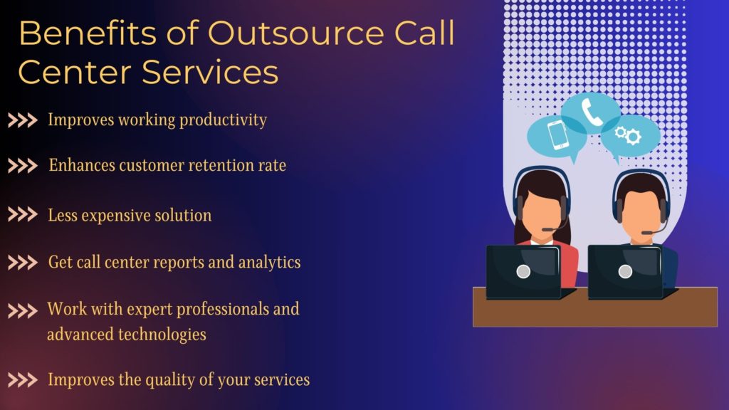 What is the cost to outsource call center services?